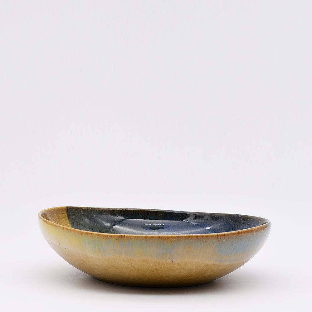 Grand assiette creuse en grès de la collection portugaise Corals ...